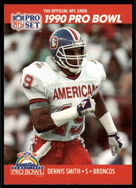 1990 PRO SET Dennis Smith Denver Broncos #372 EUR 2,30 - PicClick FR