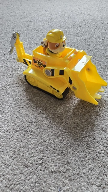 PAW PATROL RUBBLE Digger And Figure £2.21 - PicClick UK