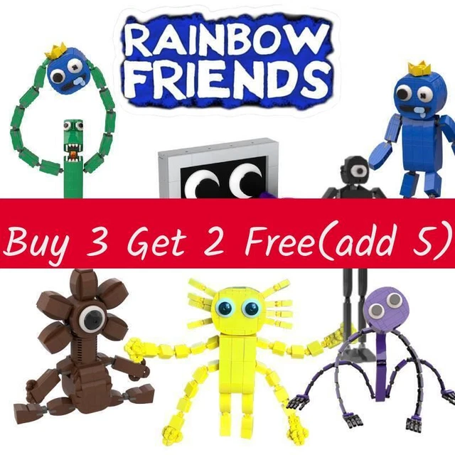 ROBLOX RAINBOW FRIENDS Doors Building Blocks Model Children Christmas ...