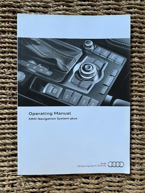AUDI Q7 MMI Navigation System Plus Owners Manual Handbook – 2014 £13.95 ...