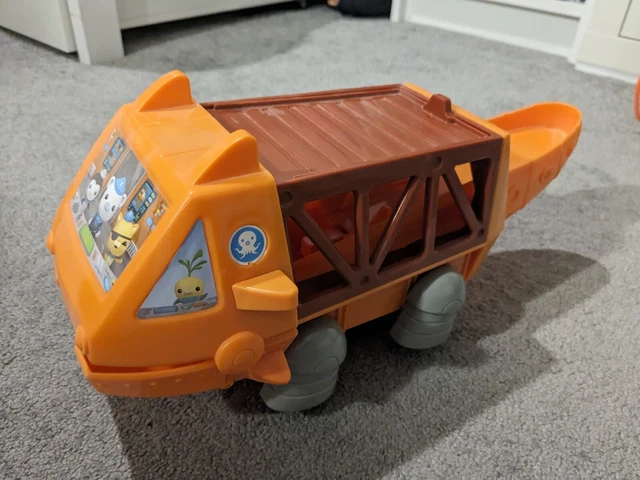 OCTONAUTS GUP G Vehicle Speeders Launcher Giant Salamander Toy CBeebies ...