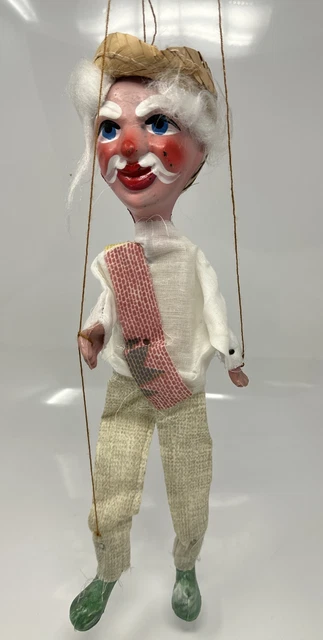 MAN COMPOSITION MEXICAN Vintage Marionette String Puppet - Vintage Toy ...