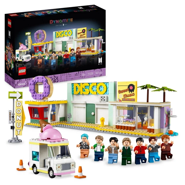 LEGO® IDEAS 21339 BTS Dynamite DISCO - NEW ORIGINAL PACKAGING £93.52 ...