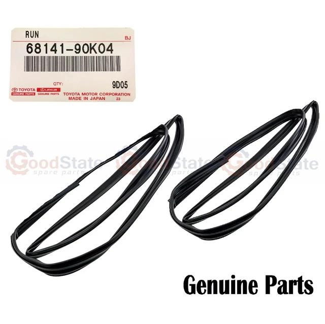 GENUINE LANDCRUISER 70 Series Soft Top Front Bailey Channel Glass Run ...