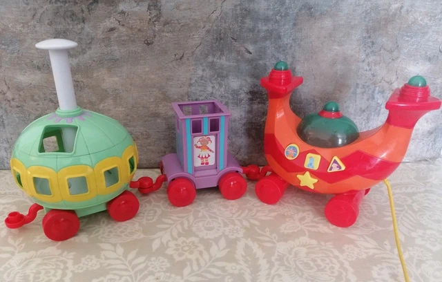 CBEEBIES IN THE Night Garden Ninky Nonk Train Activity Pull Along Toy £ ...