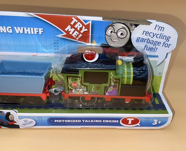 THOMAS AND FRIENDS Trackmaster Talking Whiff moteur train neuf EUR 42 ...