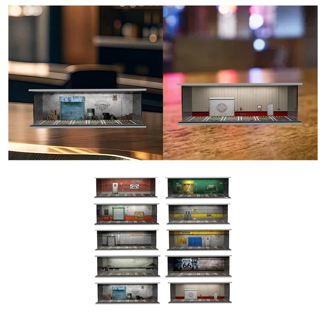 1/64 SCALE MODEL Car Display Case Toy Car Display Box for Desktop ...