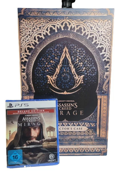 ASSASSIN’S CREED MIRAGE Collector’s Case Ps5 mit Spiel PlayStation 5 ...