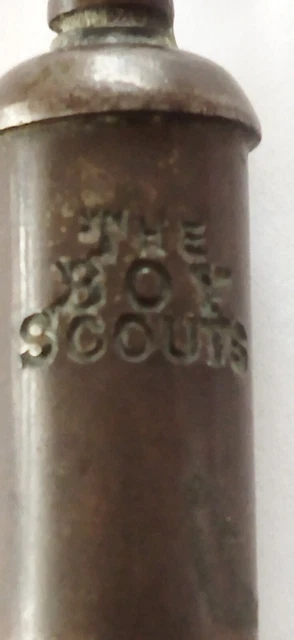 ANCIEN SIFFLET WHISTLE The Boy Scouts Scoutisme En Laiton EUR 50,00 ...