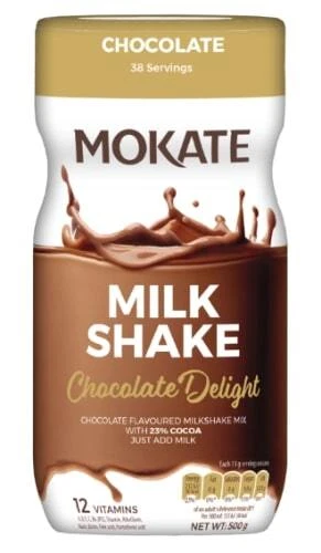 MILK SHAKE POWDER MOKATE, chocolate flavor, 500g £24.61 - PicClick UK