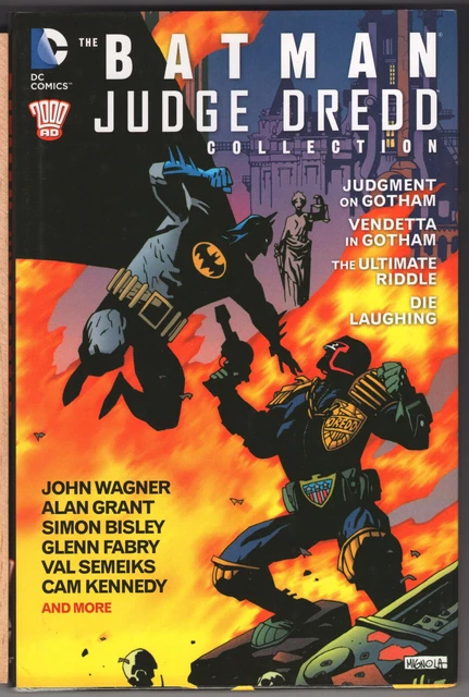 COLLECTION BATMAN/JUDGE DREDD HC, John Wagner, Alan Grant, Simon Bisley ...