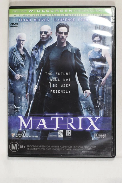 THE MATRIX (DVD, 1999) Keanu Reeves Region 4 Preowned (D799) $12.99 ...