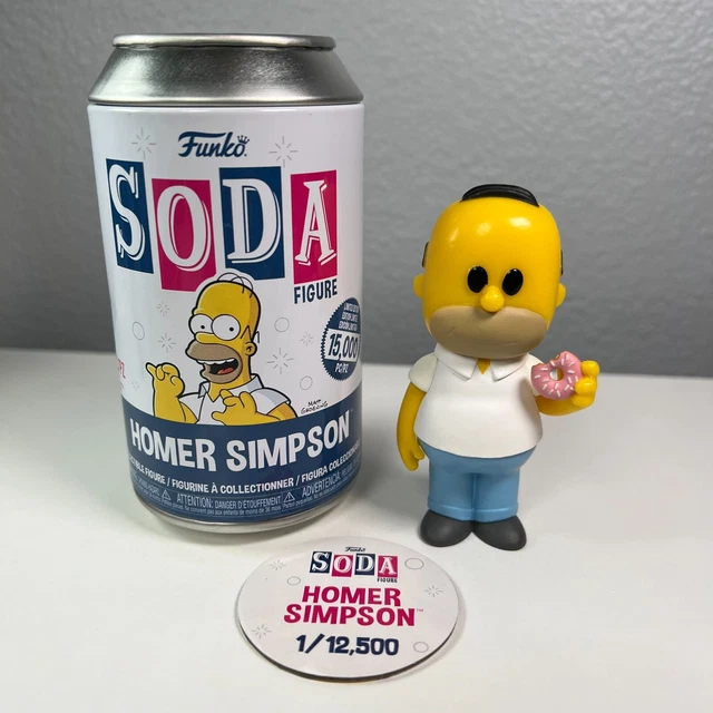 FUNKO SODA HOMER SIMPSON Figure The Simpsons Cartoon £13.57 - PicClick UK