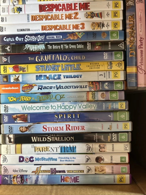 25 KIDS DVDS /DISNEY Plus Kids Children Movies Bundle Bulk Lot -PRE ...