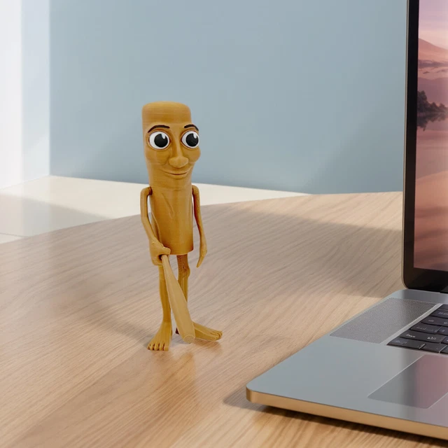 TUNG TUNG SAHUR Italian Brainrot Wooden Stick Creative Toys Desktop ...