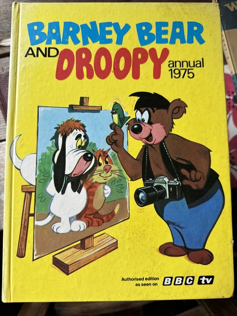 BARNEY BEAR AND Droopy Annual 1975 Rare Book £39.99 - PicClick UK