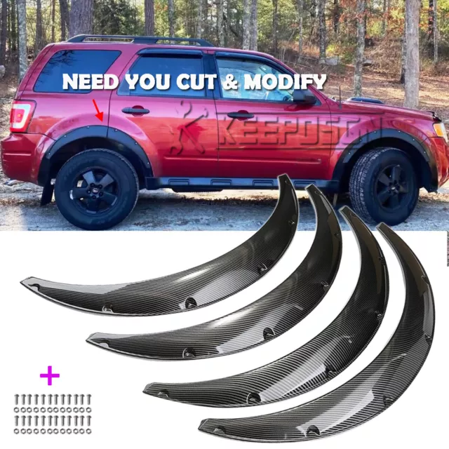 35& FOR FORD Escape 2008-2012 Fender Flares Widebody Arch Mudguard ... 35& FOR FORD Escape 2008-2012 Fender Flares Widebody Arch Mudguard ...