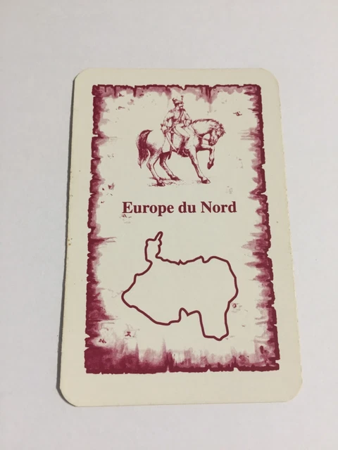 NORTHERN EUROPE MAP Parker Risk World Conquest Board Game Coin #A54 £2. ...