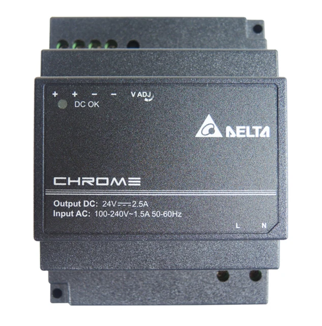 DELTA SWITCHING POWER Supply Module Guide rail type DR-60-24 DRC ...