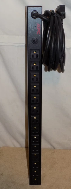 APC AP9567 BASIC Zero U Rack-Mount PDU Power Distribution Strip 120V ...