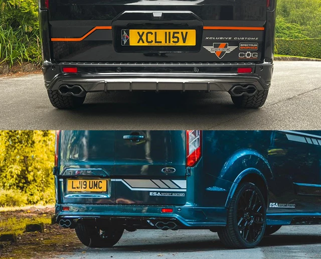 BRAND NEW FORD Transit Custom V4 Rear Bumper Conversion £555.50 ...
