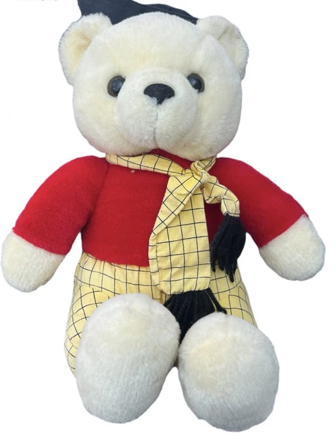RUPERT THE BEAR CUDDLY 11"PLUSH SOFT TOY TEDDY VINTAGE retro £3.29 ...