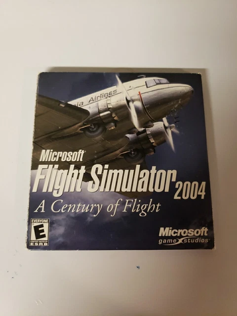MICROSOFT FLIGHT SIMULATOR 2004, A Century of Flight - 4x CD's for PC ...