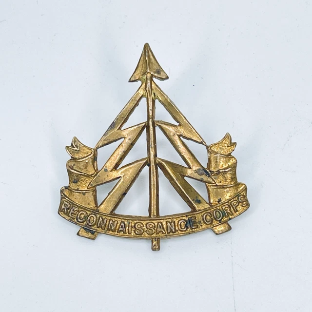 RARE WW2 BRITISH Army Cap Badge - Reconnaissance Corps with Lugs £17.55 ...