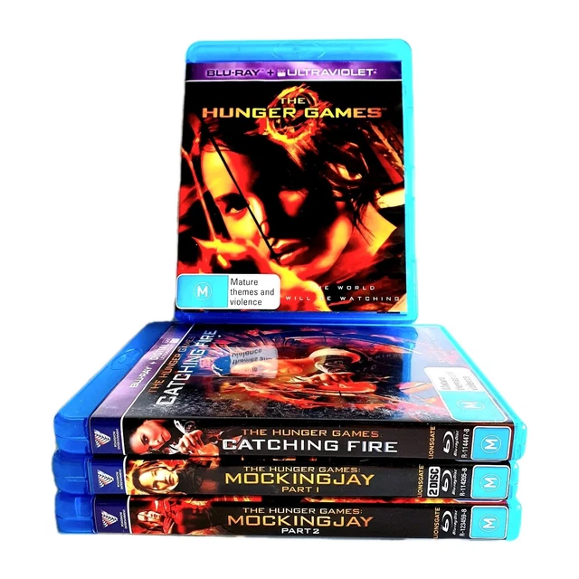 THE HUNGER GAMES Complete Series 1-4 Blu-ray Gift Set, Action Scifi ...