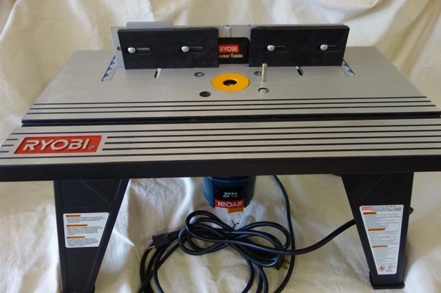 RYOBI ROUTER (R161) and Router Table (RT101) with Hickory Woodworking ...