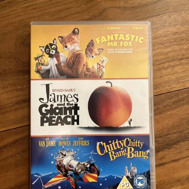 FANTASTIC MR. FOX/JAMES & the Giant Peach/Chitty Chitty Bang Bang DVD ...