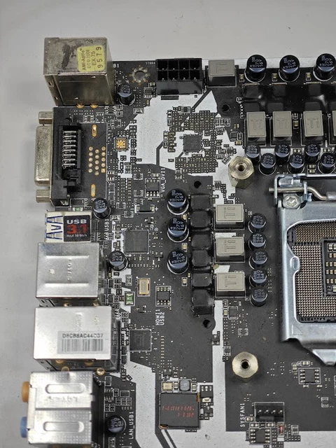 MSI Z170A KRAIT Gaming Motherboard - For Parts, Signs of Use £7.50 ...