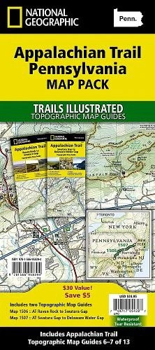 NATIONAL GEOGRAPHIC MAPS Appalachian Trail: Pennsylvania [map Pack ...