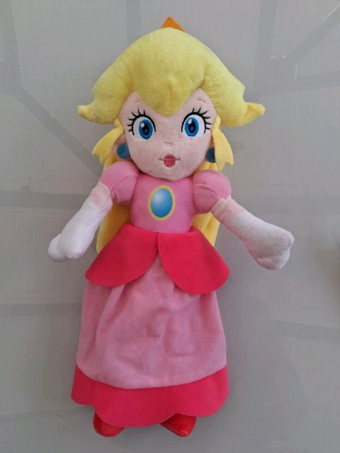 PRINCESS PEACH - Super Mario - Nintendo - Soft Toy/Plush - 14” - 2022 £ ...