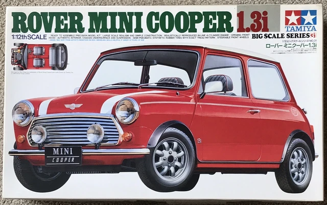 NOS TAMIYA 1:12 Scale Rover Mini Cooper Model Kit EUR 107,32 - PicClick FR