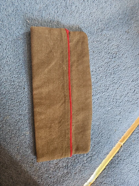 ORIGINAL US ARMY Ww2 Enlisted Artillery Side Cap £20.00 - PicClick UK