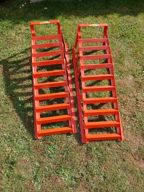 HALFORDS 2 TONNE CAR LAWNMOWER ATV ATV QUAD Ramps £15.00 - PicClick UK