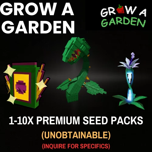 🌱ROBLOX GROW A Garden |💐PREMIUM SEED PACK | RARE | Fast + Quick ...
