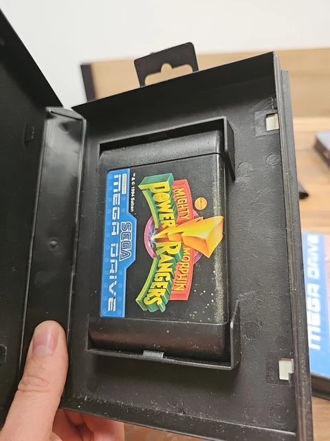 MÉGA DRIVE CONSOLE Jeux Power Rangers Sega Mighty Morphin Megadrive EUR ...