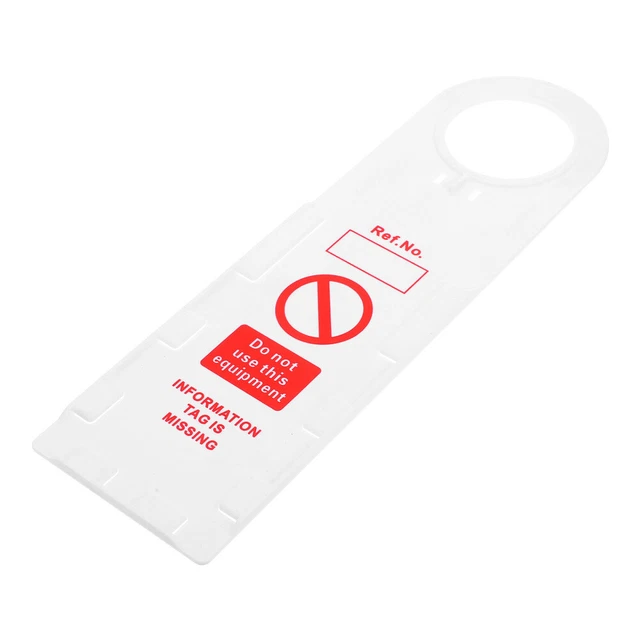 SCAFFOLD INSPECTION TAG Writable Safety Label for Scaffolding ...