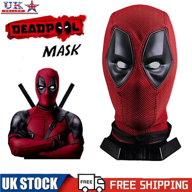 DEADPOOL COSPLAY DELUXE Deadpool Full Face Mask Breathable Halloween ...