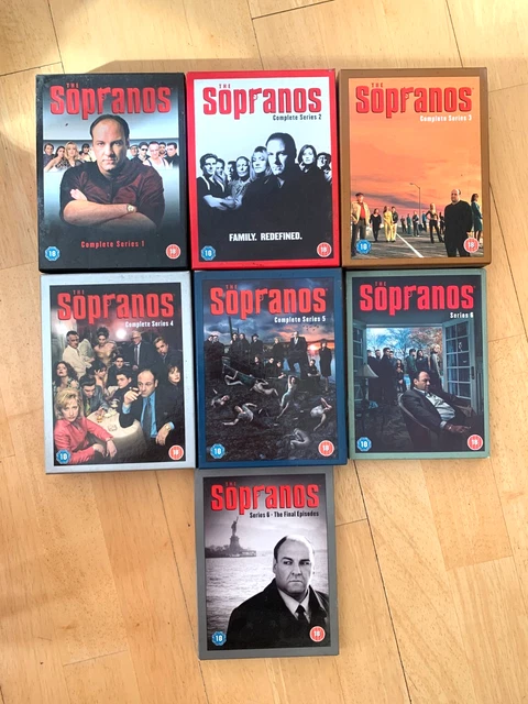 THE SOPRANOS COMPLETE Series DVD Boxset Seasons 1-6 Includes Final ...