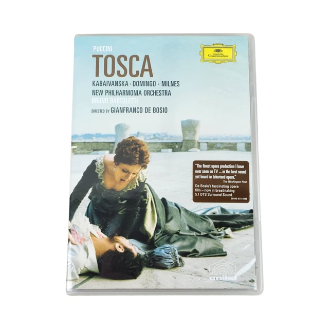 GIACOMO PUCCINI TOSCA Opera DVD - 1976 Version £3.99 - PicClick UK