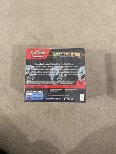 POKÉMON TCG: MEGA Evolution Enhanced Booster Box (36 Packs) Tear In ...