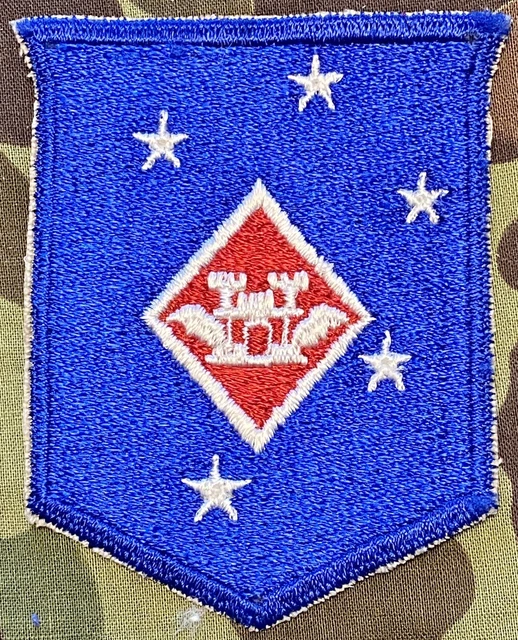 Post Wwii Manufactured Us Marine Corps 1st M A C Aviation Engineer