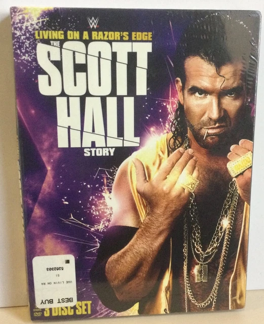 WWE SCOTT HALL Story Living On Razor’s Edge 3 Disc Dvd Wrestling Wwf ...