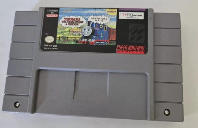 THOMAS THE TANK Engine & Friends (Super Nintendo SNES) Authentic Tested ...