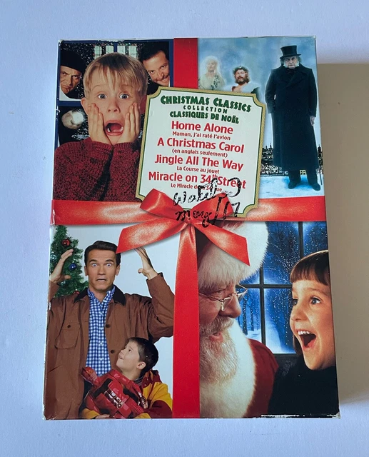 CHRISTMAS CLASSIC COLLECTION DVD Home Alone Christmas Carol Jingle All ...