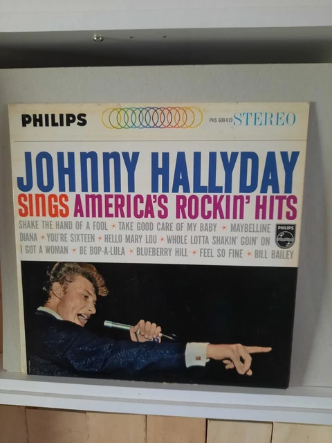 JOHNNY HALLYDAY - 1962 Lp's Rockin' Hits USA EUR 25,00 - PicClick FR