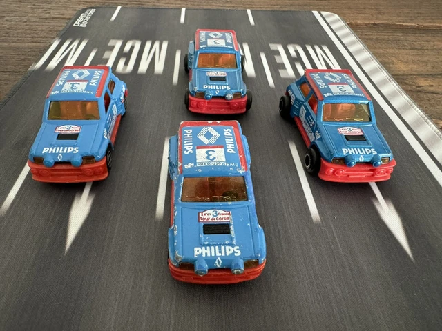 MAJORETTE RENAULT 5 R5 Turbo Maxi Rare Variants Toy Model Rally Cars ...